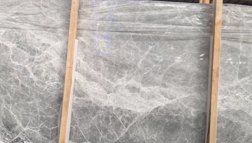 Polished Light Grey Emperador Marble for Indoor Flooring