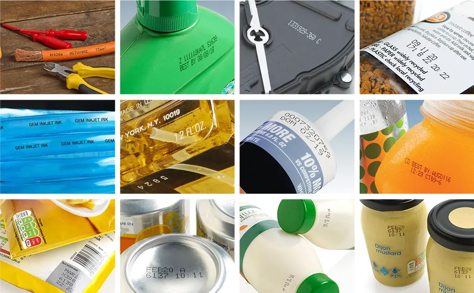 Industrial Continuous Inkjet Printers Cij Printers Inkjet Coder Mark On Most Materials For More 