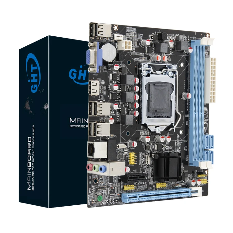 New H61 Motherboard With Usb 2.0 Lga 1155 Sockets Cpu Ddr3 Ram - Buy H61 Motherboard,Lga1155 ...