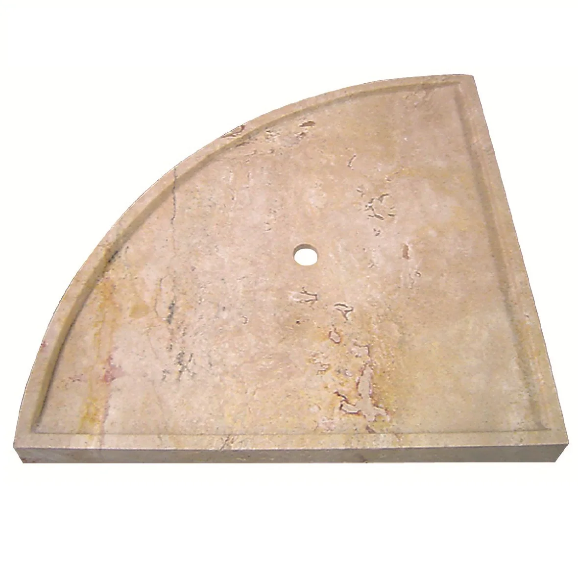 European Style Shower Room Base Pan Travertine Stone Bathroom Bath ...