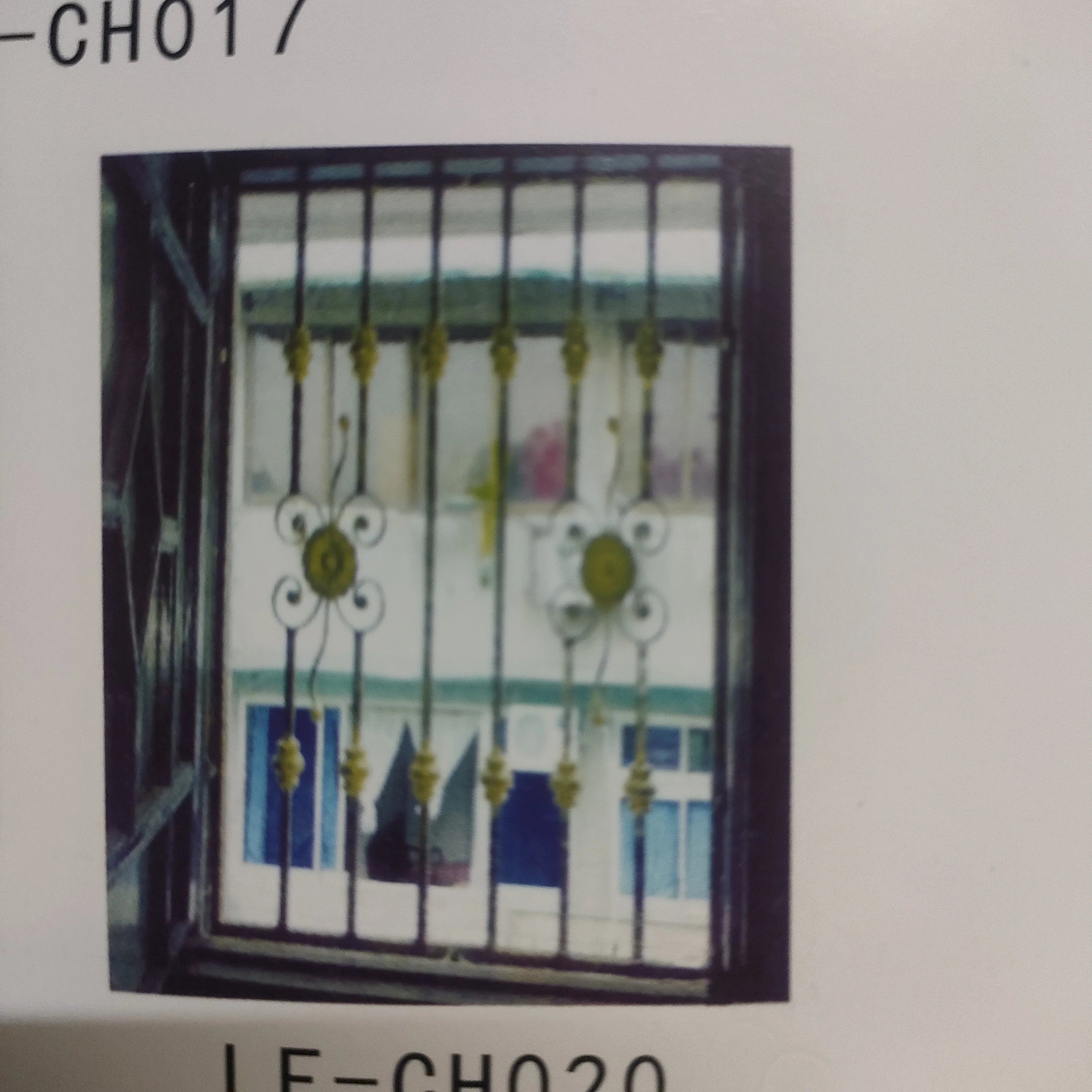 Windows Design House Burglar Proof Grill Wrought Iron Window - Buy High ...