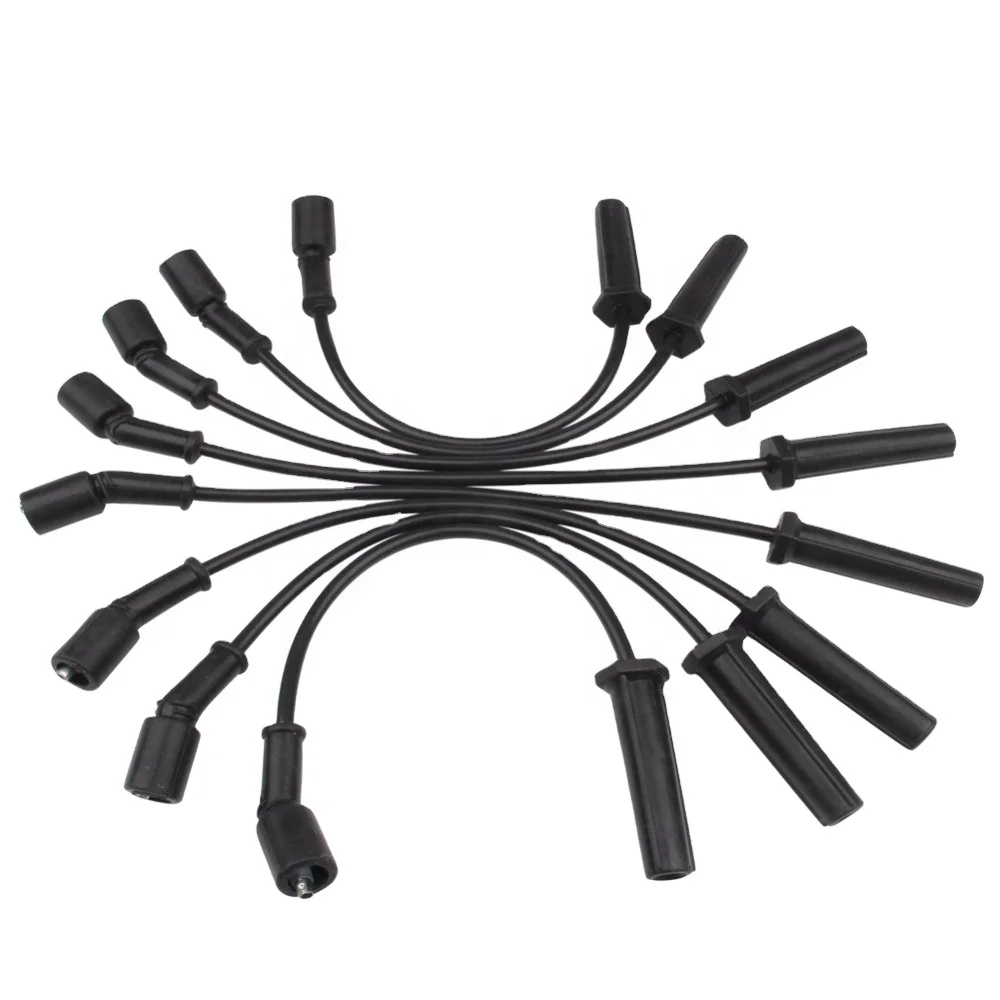 Auto Spare Parts Car Engine Spark Plug Wire Ignition Cable Lead Set OE ...