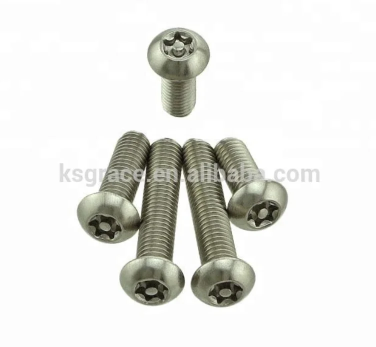 Metric Button Head Torx Security Anti Theft Screw