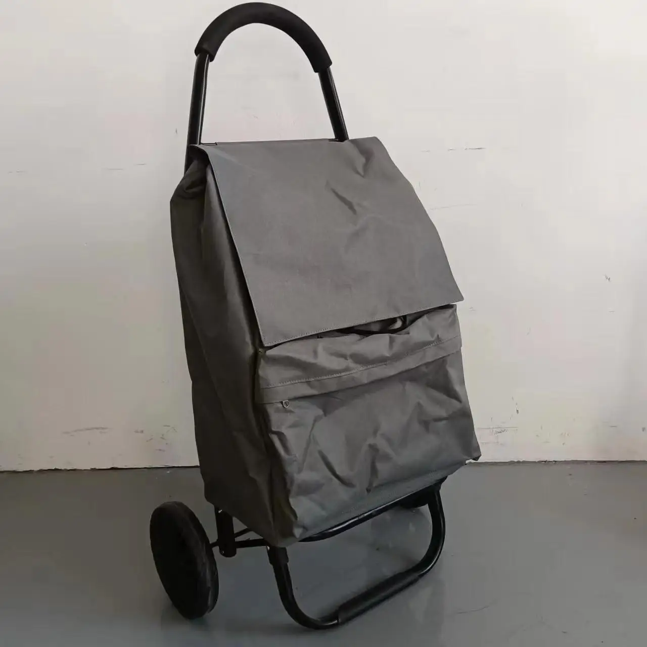 Portable And Folding Grocery Carts With Oxford Cloth Bags And Elastic ...