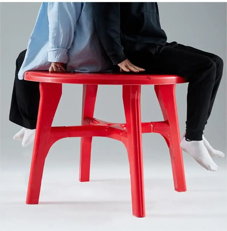 Modern Plastic Table For Or Dining Table Easy To Store Take Up Little ...
