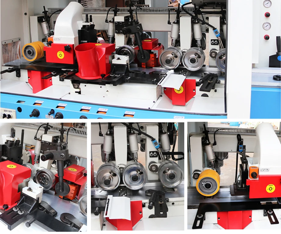 Wood Face Molder Machine - 4 Head Planer for Woodworking