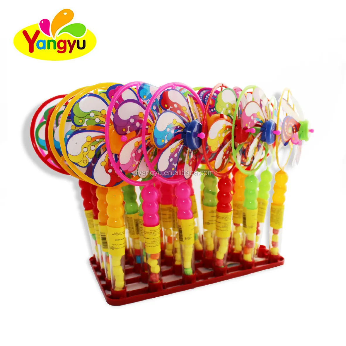 Yangyu Colorful Windmill Toys Candy - Buy Windmill Toy Candy,Candy Toys ...