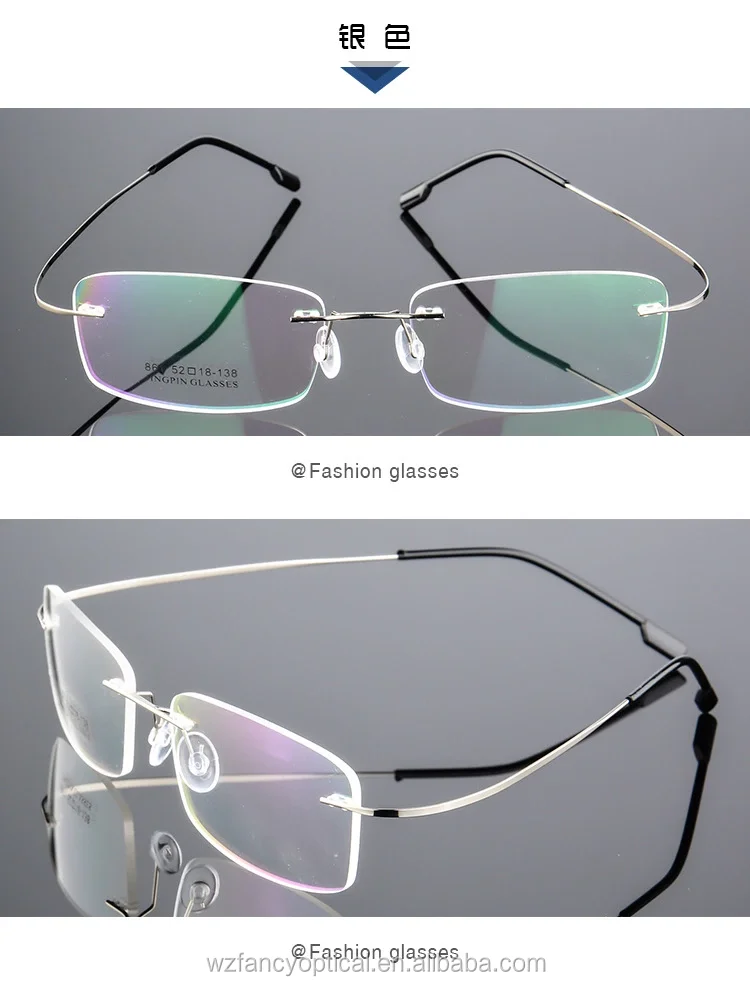 Flexible Titanium Glasses Frames - Durable & Stylish