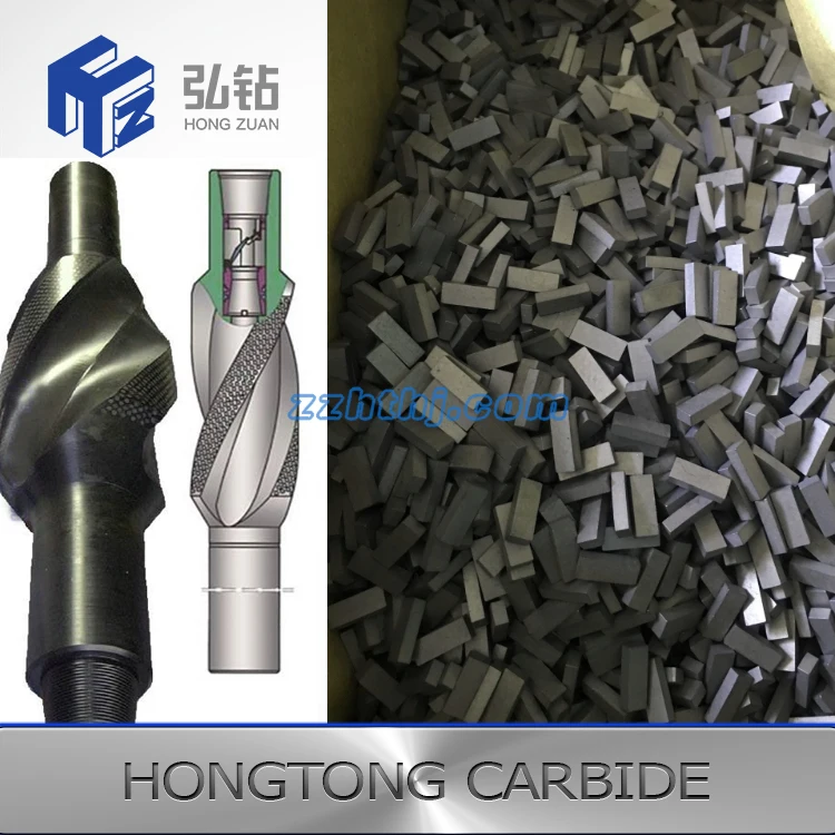 Welded Hard Facing Blades And Tungsten Carbide Inserted With Carbide ...