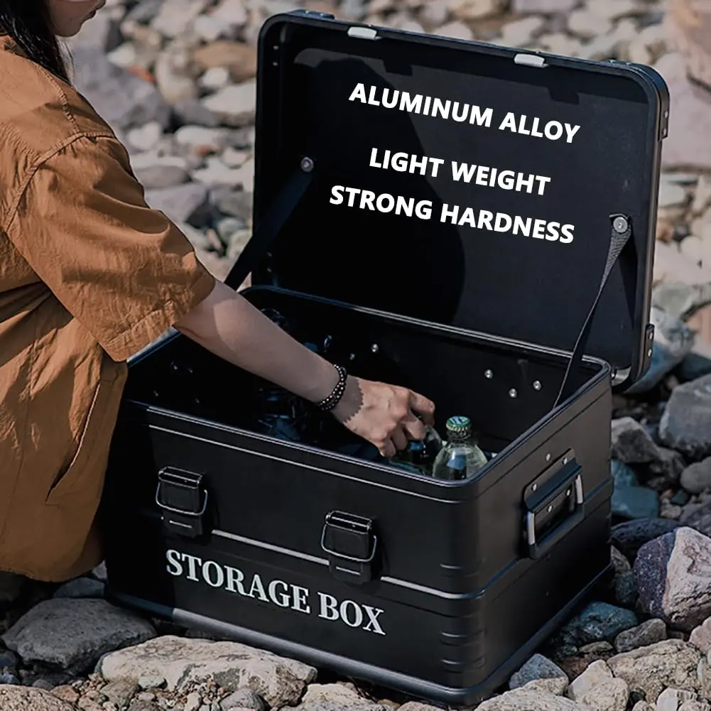 Factory Custom Home Metal Case Box Outdoor Travel Camping Aluminum Box ...