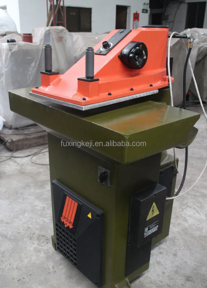 Used Atoms Se15 15ton Leather Cutting Machine Hydraulic Punching ...