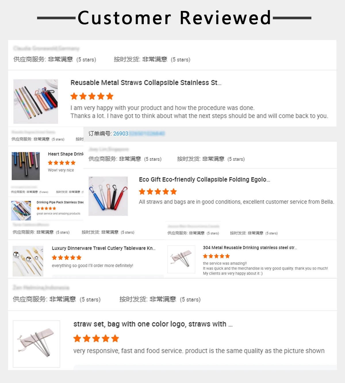 Reusable Heart Shape Metal Drinking Straws Stainless Steel 304 Heart ...