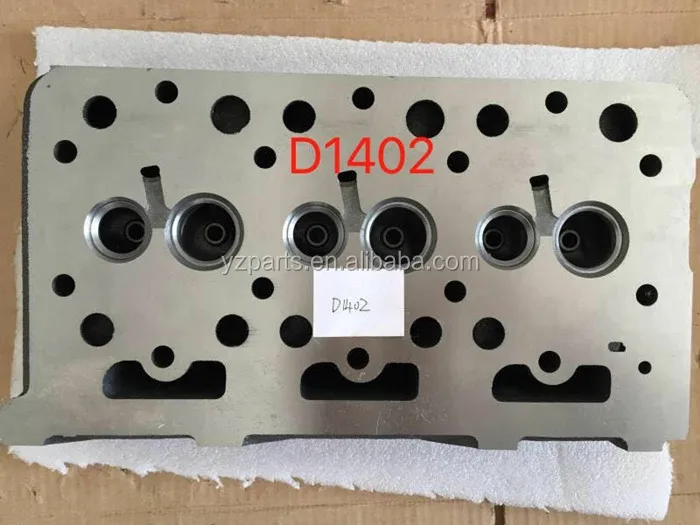 D1402 New Complete Cylinder Head+full Gasket Kit for Kubota D1402 ...