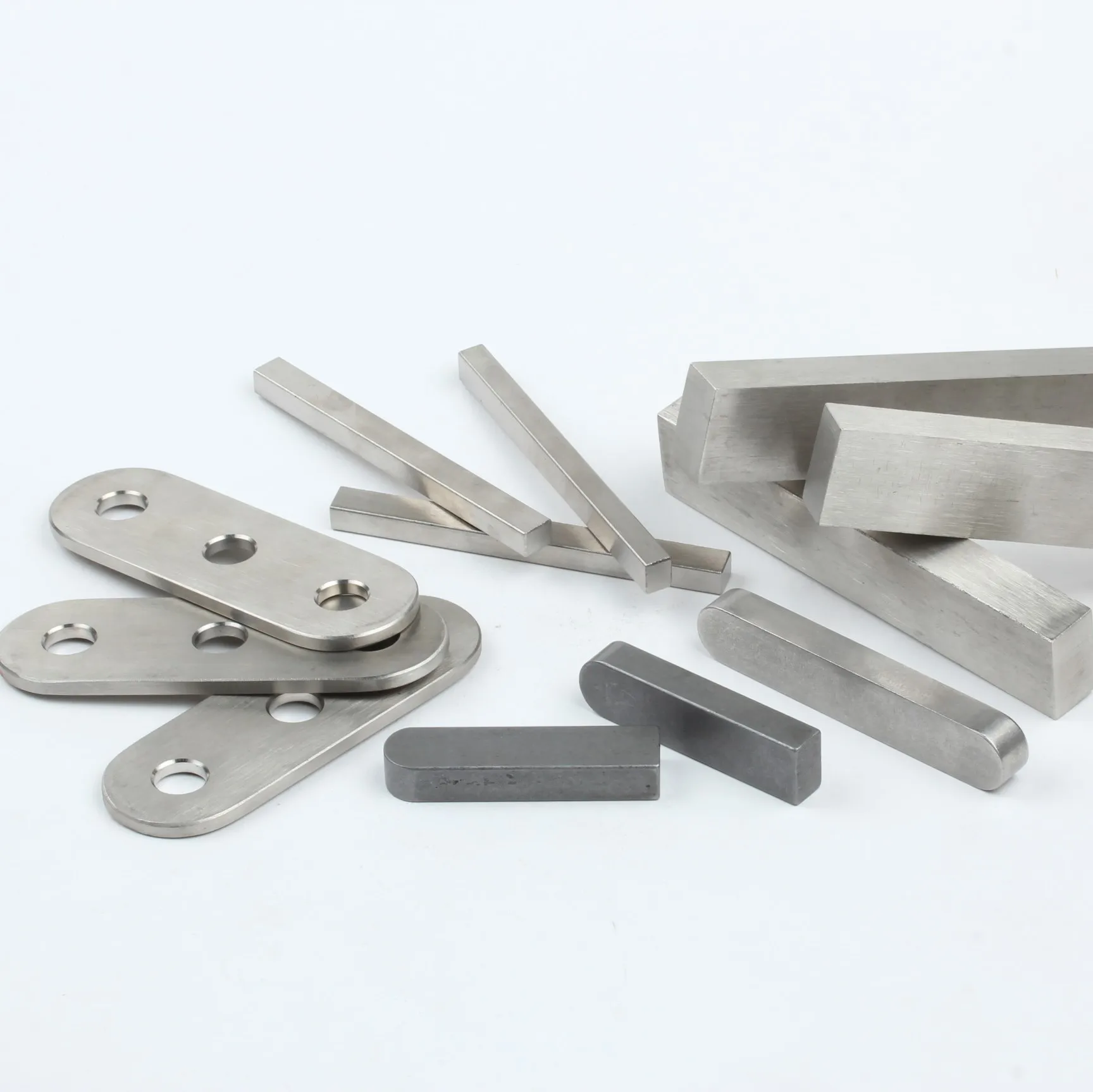 Both Ends Round Type Stainless Steel 316/carbon C45 Plain Finish Din ...