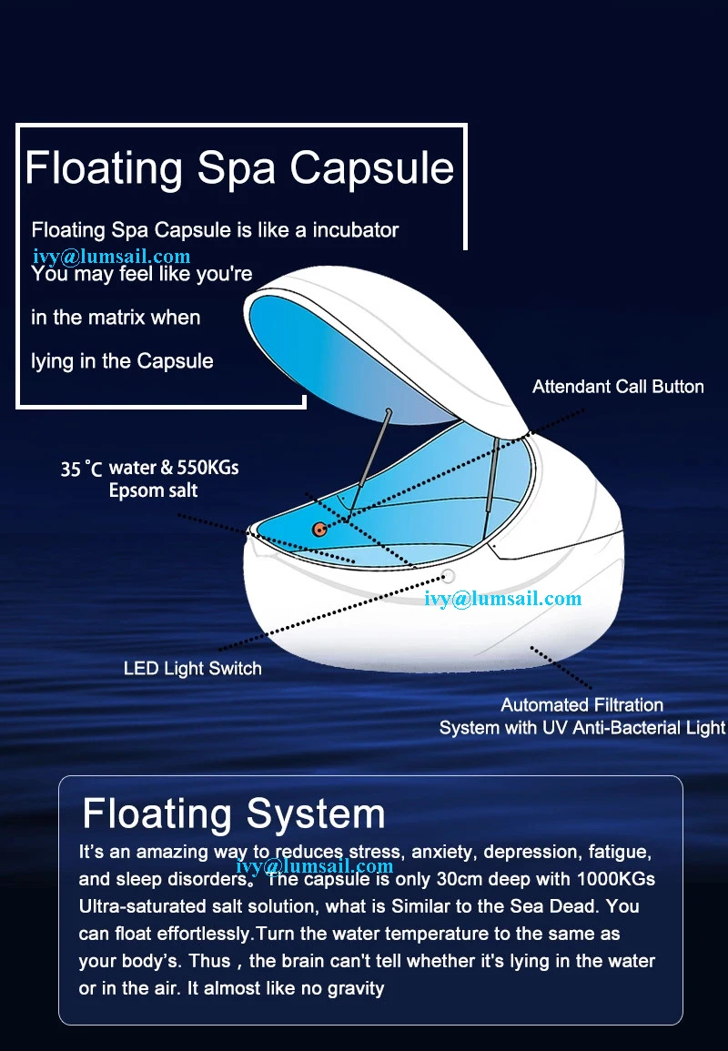 Self-draining Float Tanks - Ultimate Wellness Experience