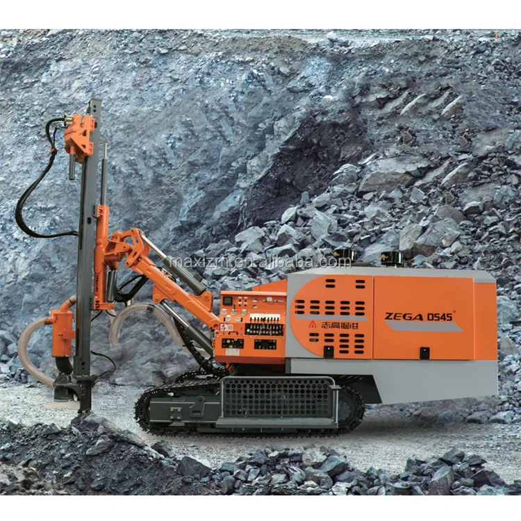 Zega Blasting Rig Small Crawler Drilling Rig For Mine D545t - Buy ...
