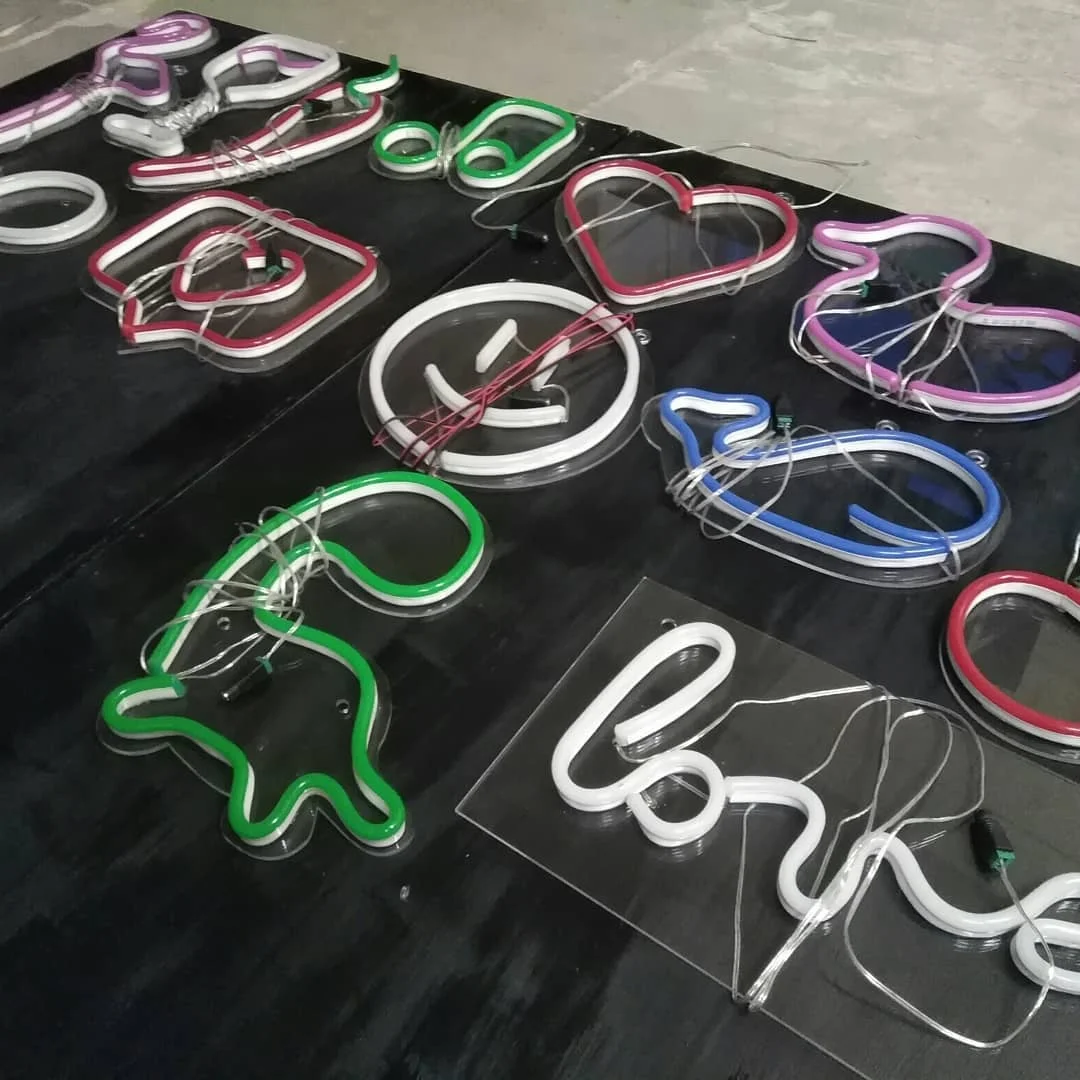 A&c Wedding Party Neon Led Sign Light Acrylic Custom Made Neon Sign ...