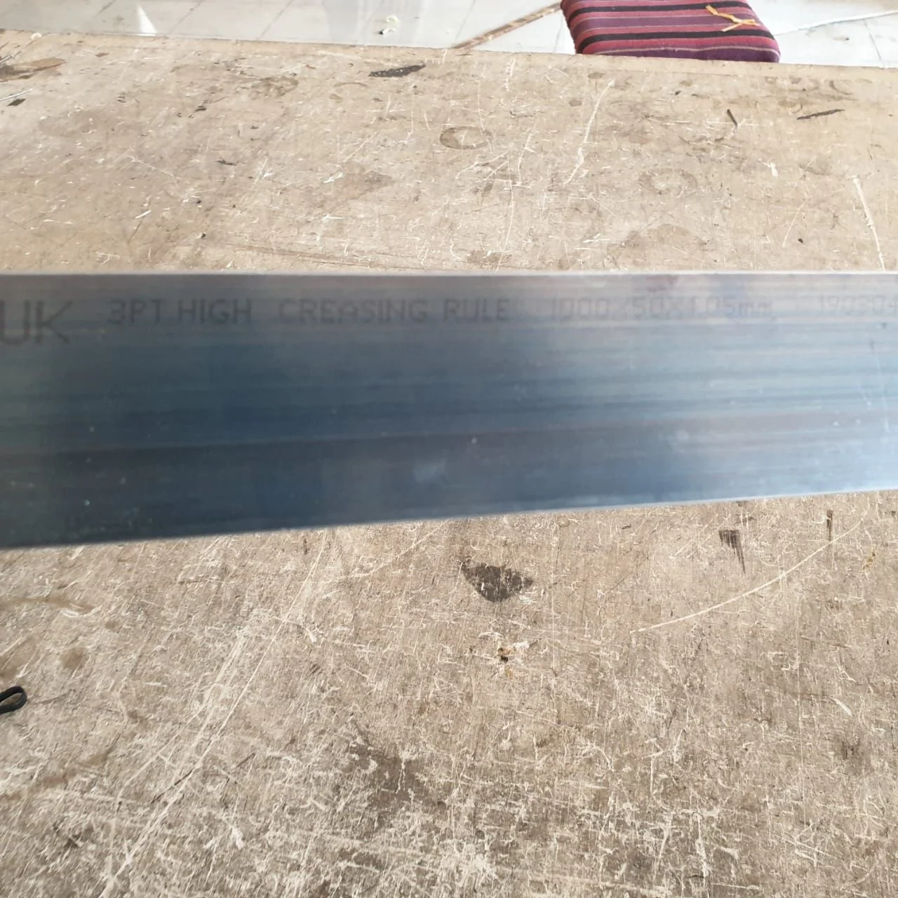 High Creasing Rule 3pt X 50mm Crease 1.05mm - Buy Cutting Creasing ...