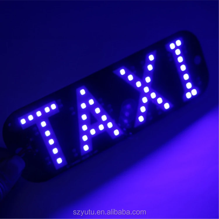 Taxi Light Board LED 7.5inch - Efficient Sign Lighting