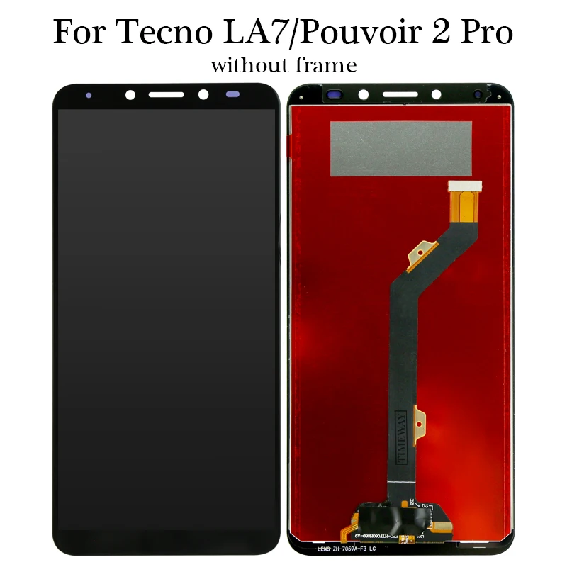 Lcd For Tecno La7 With Touch Screen Complete For Tecno Pouvoir 2 Pro ...