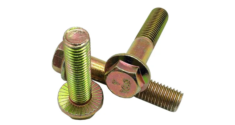 Boulon À Bride Hexagonale,Boulon Din 6921 De Qualité 10.9 Asme/ansi B16 ...