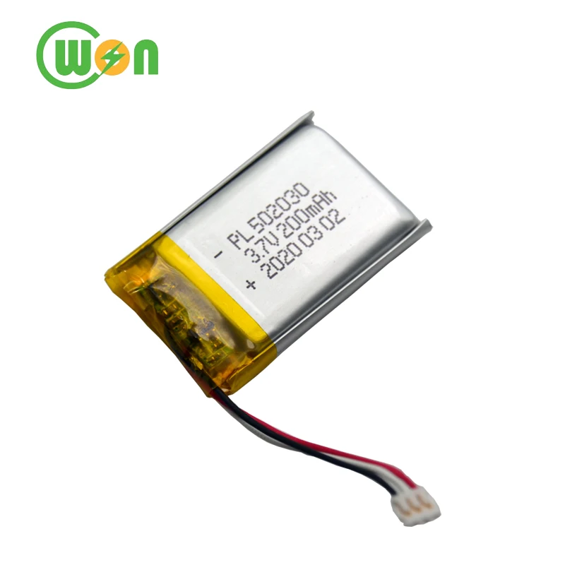 502030 PL502030 Lipo 3.7V Li Polymer Battery - 250mah
