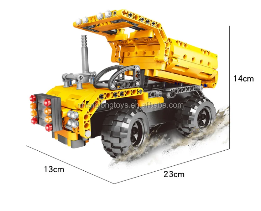 Hot Selling 329pcs Technic Remote Control Car Building Block With Usb ...