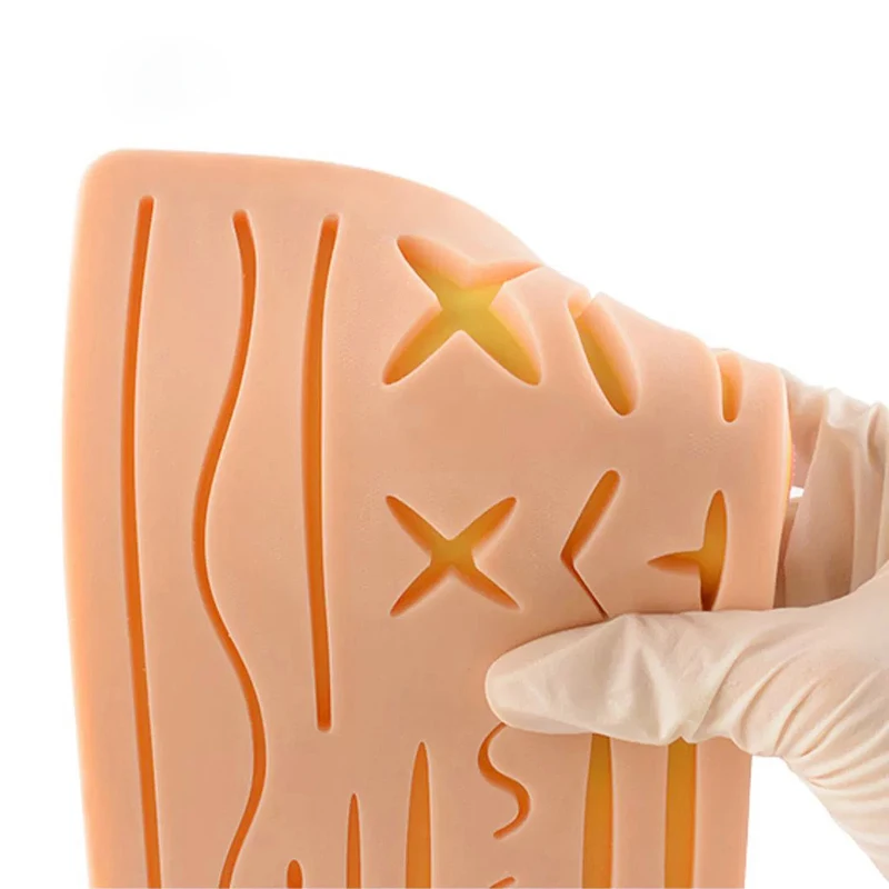 Advanced Suture Training Kit Lifelike Skin Suture Training Model ...