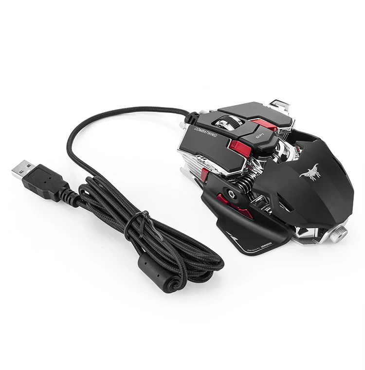 Super Cool Adjustable Computer Gaming Mouse For Gamer - Buy Mouse,Wired ...