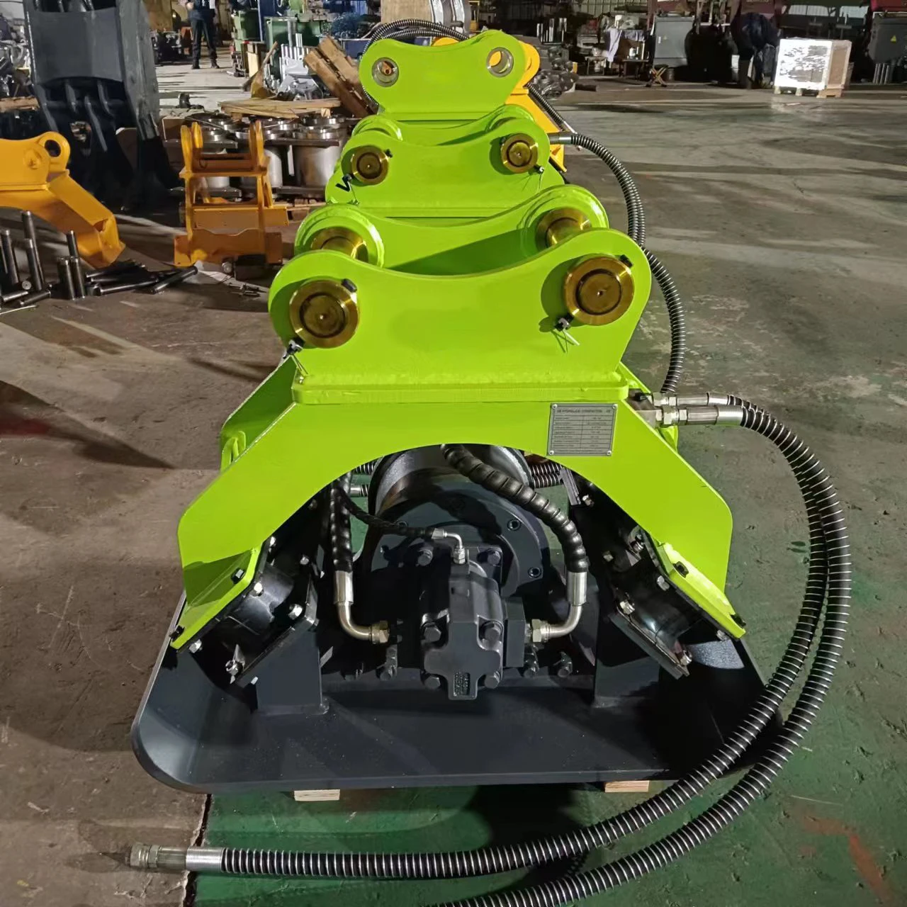 Hydraulic Plate Compactor Hydraulic Vibration Rammer for Excavator ...