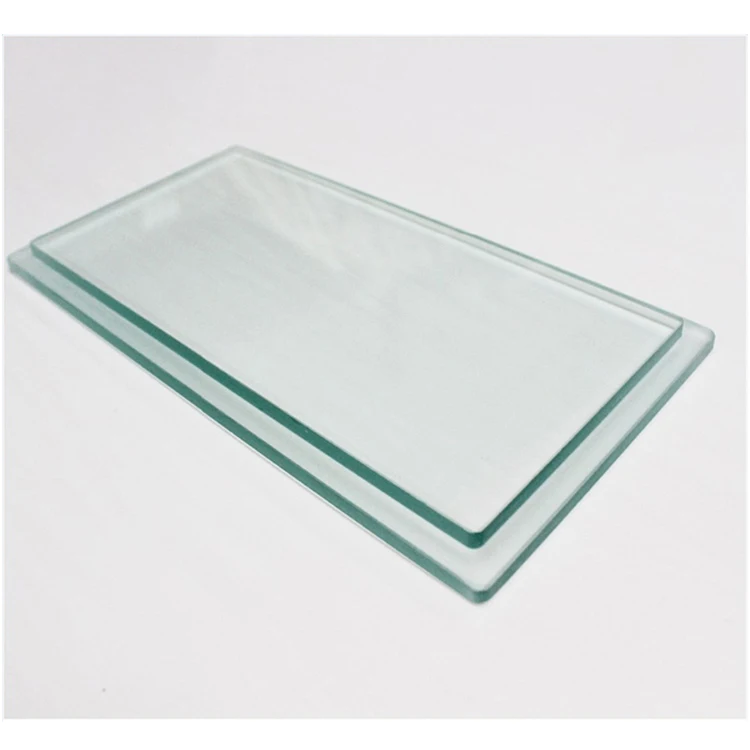 Customized Rectangle Led Light Cover Shade Step Tempered Edge Glass ...