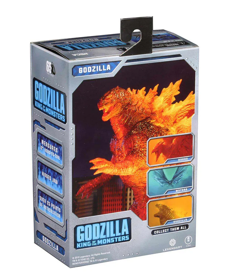 2019 Godzilla Red Lotus Nuclear Explosion Monster PVC Toy