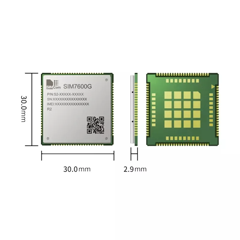 Simcom 4g Lte Cat1 Module Sim7600a Sim7600e Sim7600g Multi-band Lte-fdd ...
