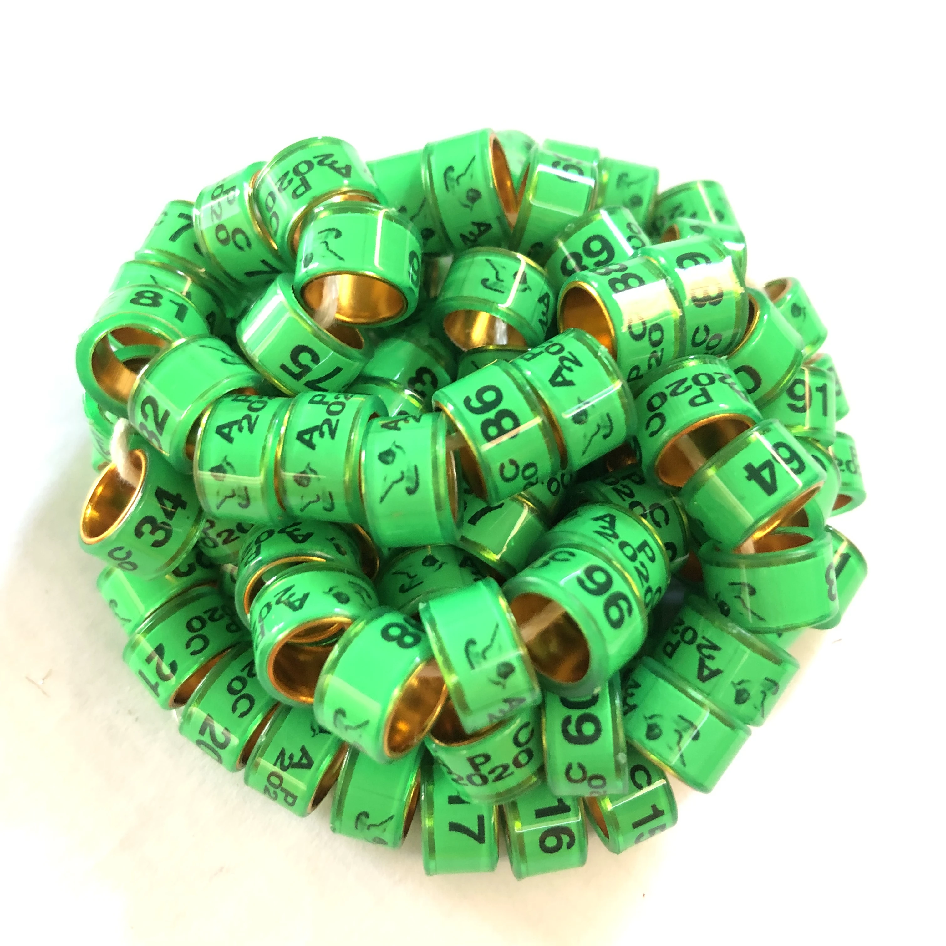 2025 Pigeon Foot Bands Racing Pigeon Ring 6mm 7mm 8mm