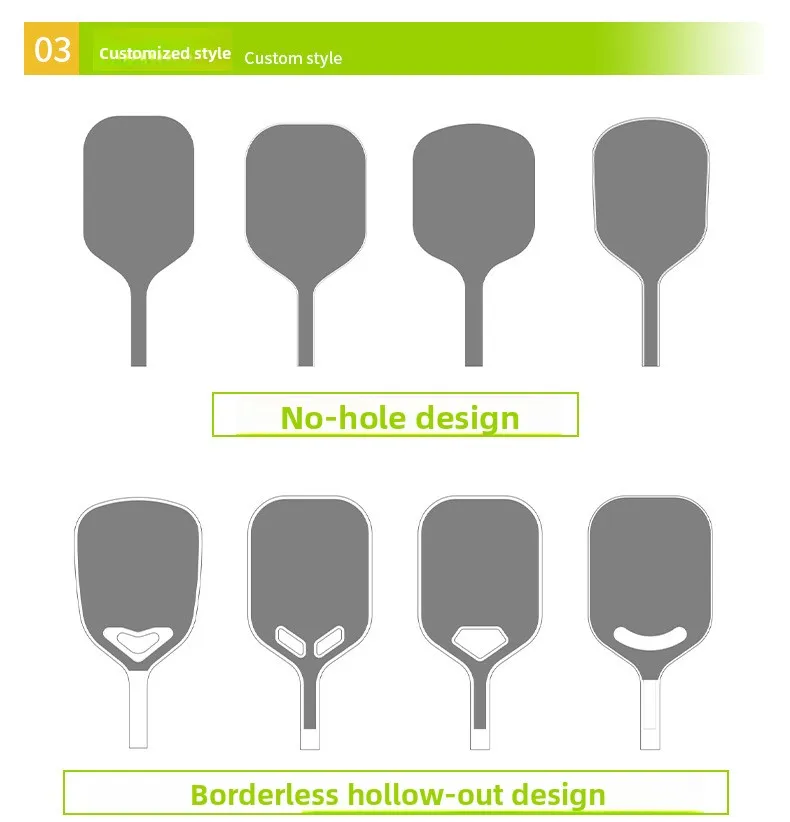 Customized Competition Pickleball Board T700 Big-Name Hot-Pressed ...