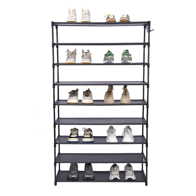 Portable Collapsible Shoe Rack Storage Organizer Entry Way Shoe Display ...