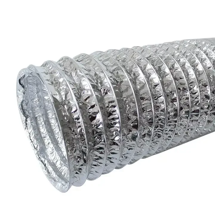 Aluminum Foil Hose Lampblack Pipe Fresh Air Hose Exhaust Pipe Pvc ...