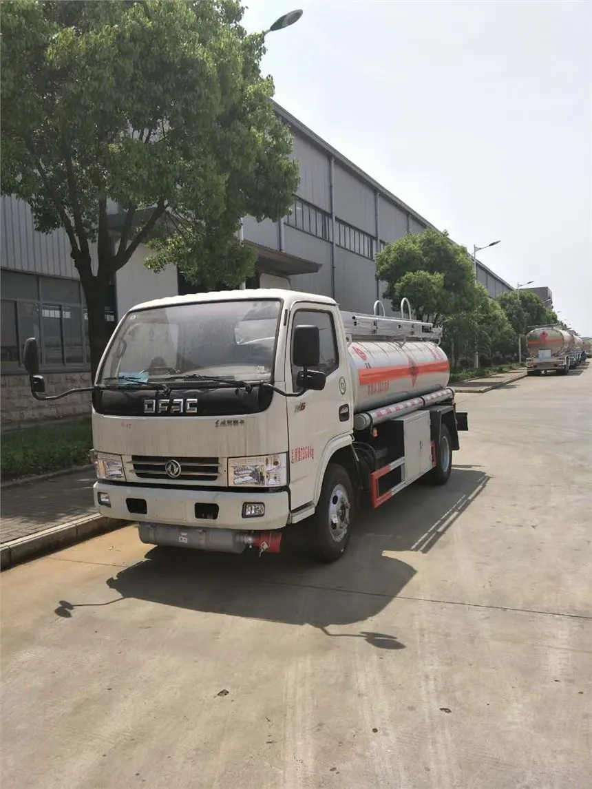 Mobile Fuel Tanker Truck with Fuel Dispenser - 5000 Liters