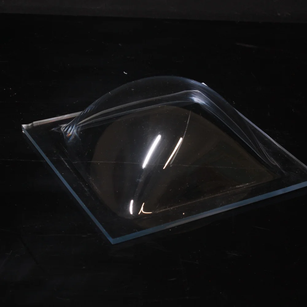 Acrylic Process Factory Custom Transparent Plastic Roof Window Skylight ...