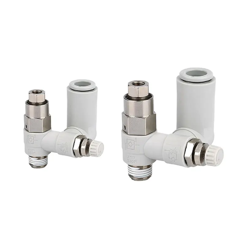 Speed Controller with Pilot Check Valve with One-touch Fitting ASP Series| Alibaba.com