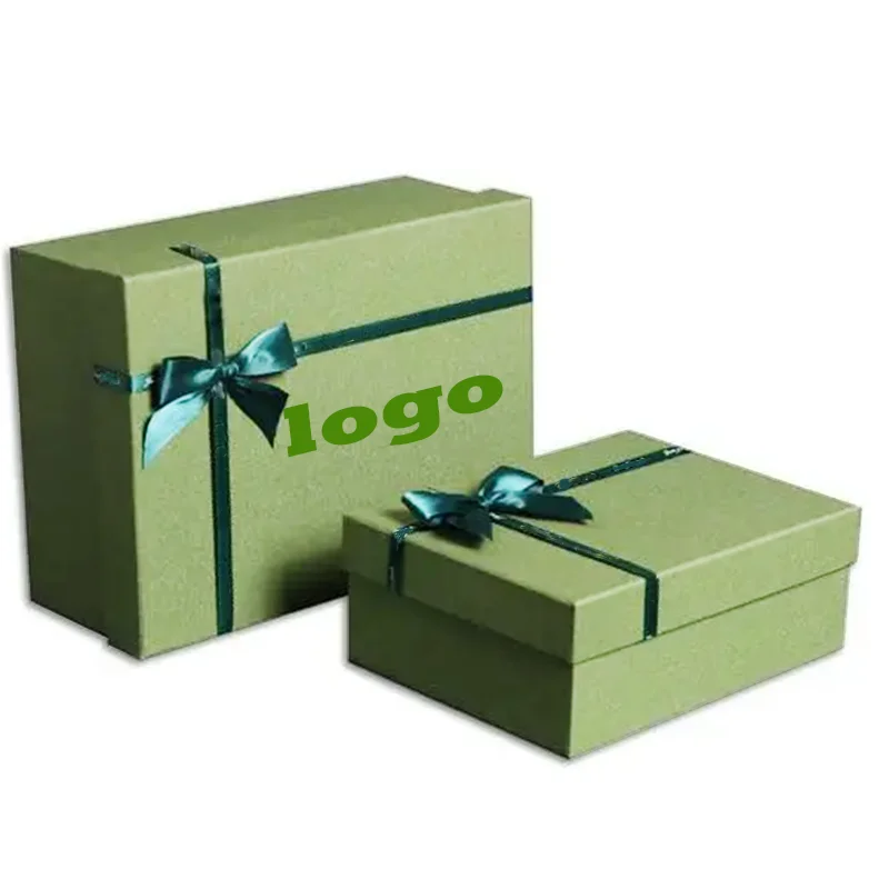 Collapsible Hand-held Rope Gift Box Clamshell Gift Box Packaging ...