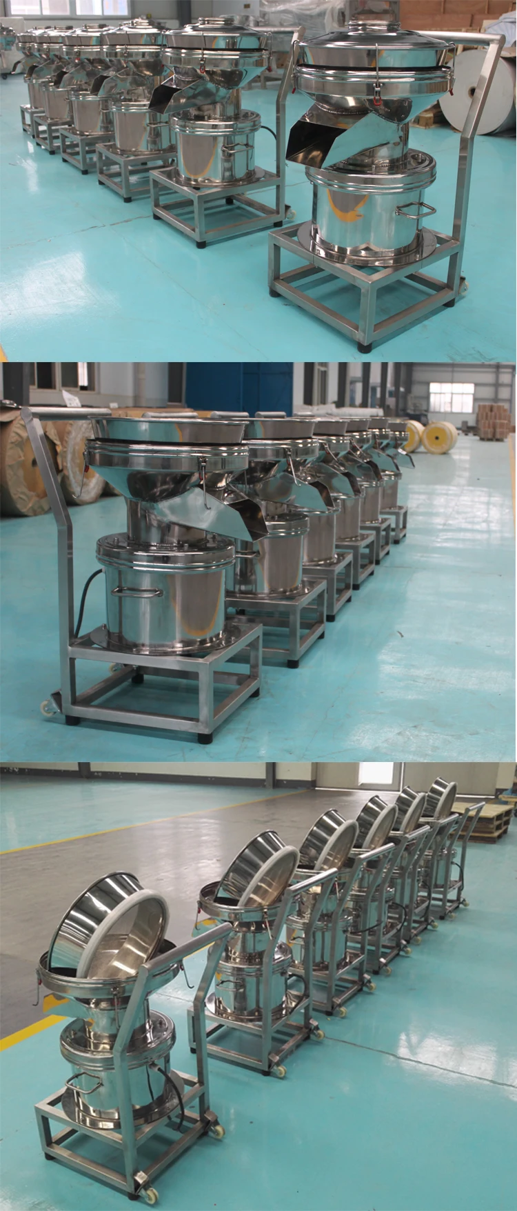 Condensed Milk Vibrating Sieve/electric Sieve Vibrator/rotary Vibrating ...