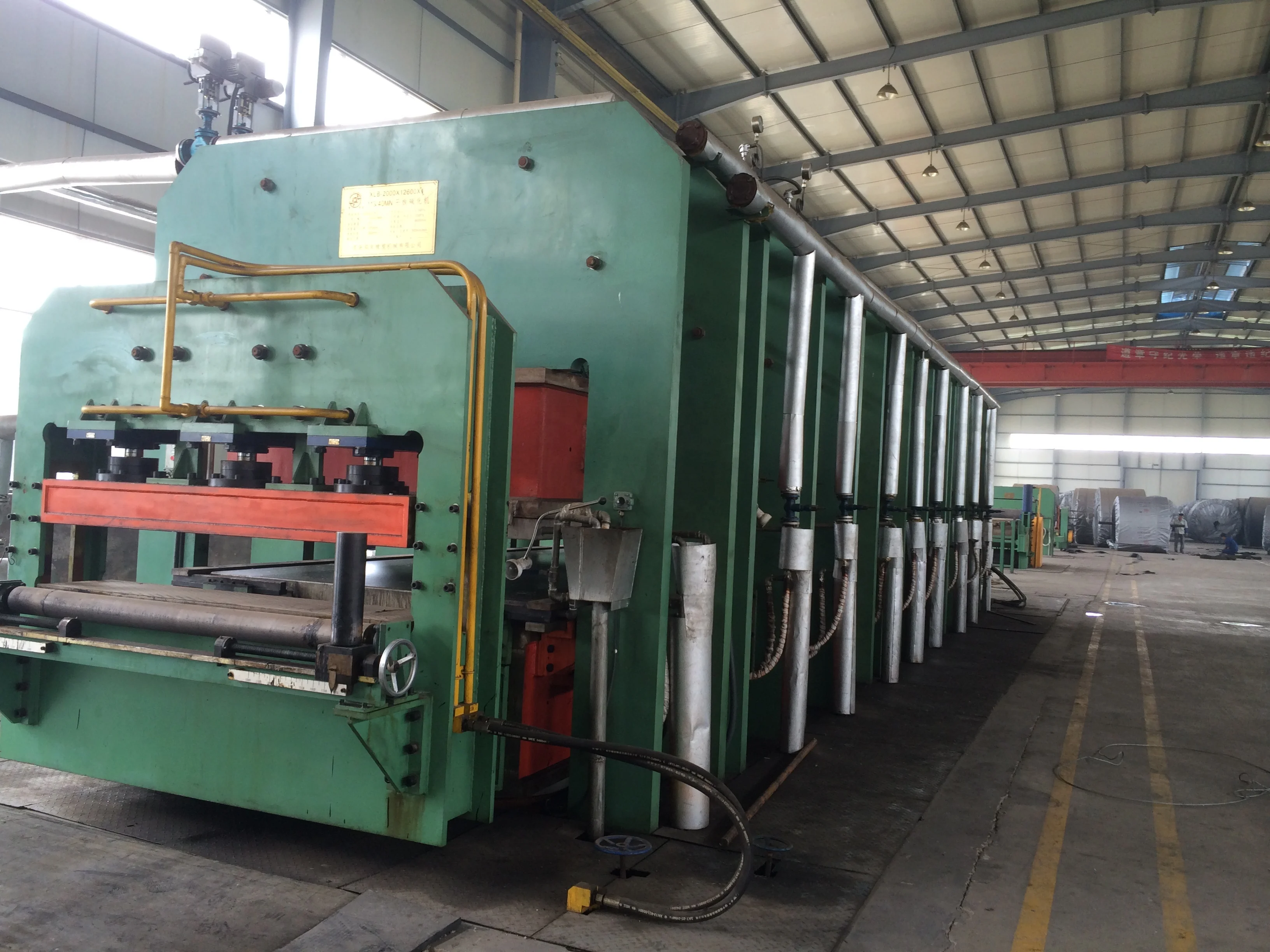 Continuous Vulcanizing Rubber Sheet Making Machine/rubber Tyre Tread ...