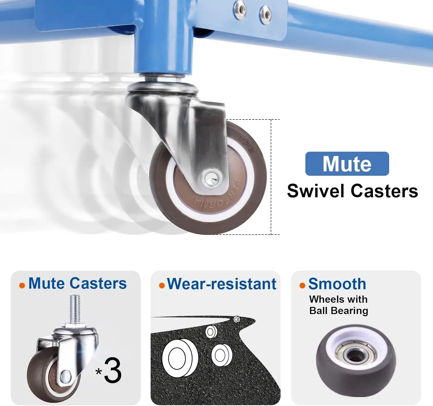 Wellshow Roller Skate Trainer - Adjustable Height Aid for Kids
