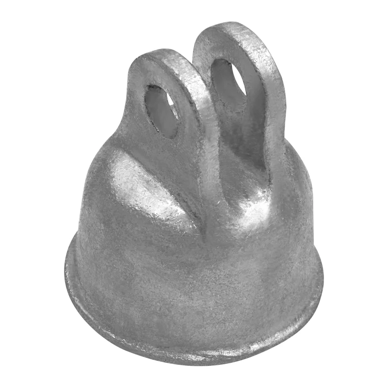Steel Cap Clevis Type Metallic Fittings For 10'' Disc. Insulator - Buy ...