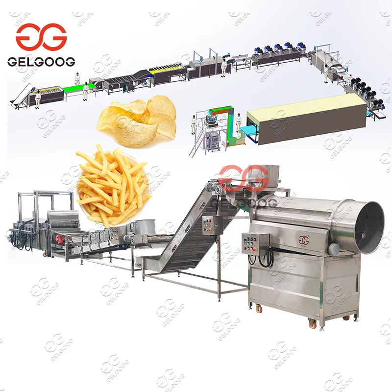 GELGOOG Crisp Chips Making Machine - Sweet Potato Line