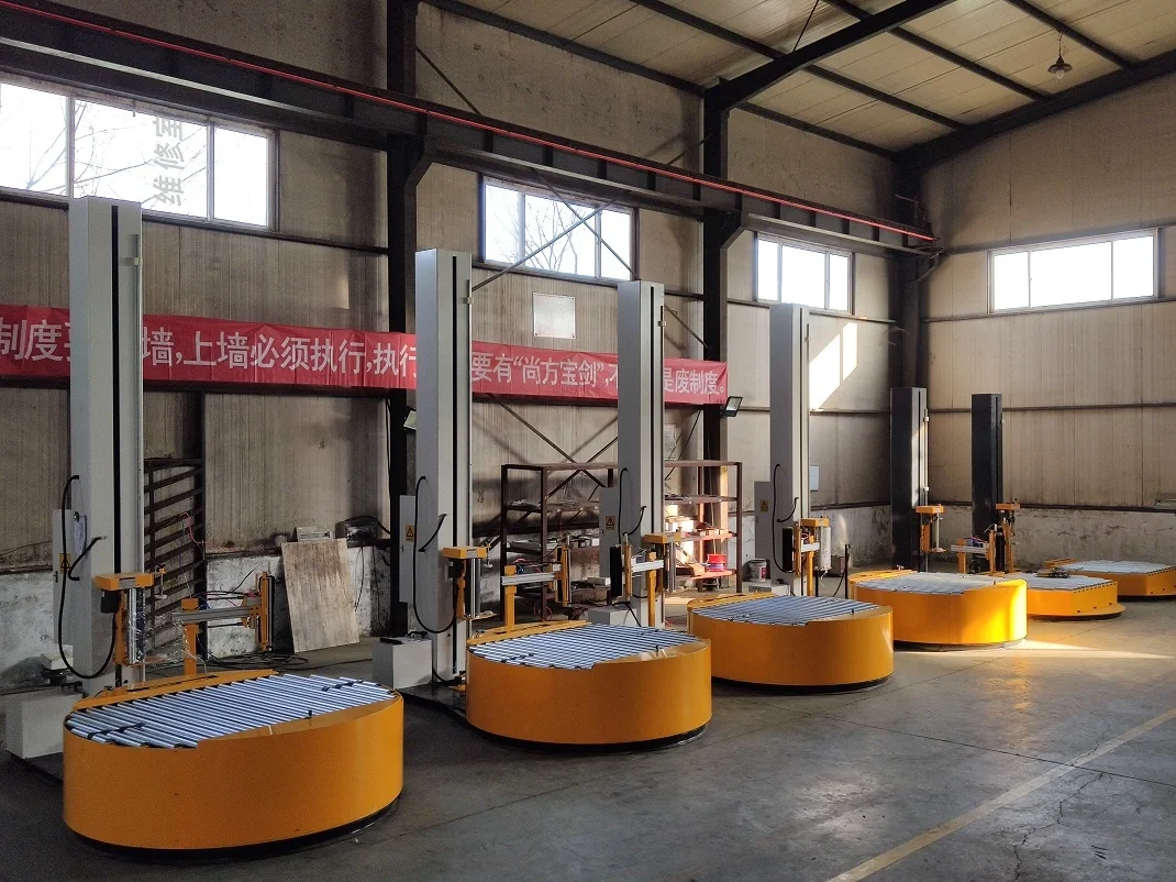 Customized Heavy Duty Large Pallet Wrapping Machine For Pallet Wrapping ...