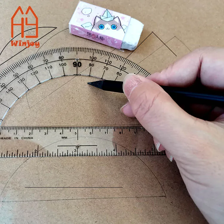 Angle Protractor Universal 180 Degree - WINJOY Quality