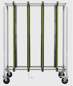 SMT ESD Magazine Rack PCB Magazine Box Turnover Basket PCB Trolley for ...