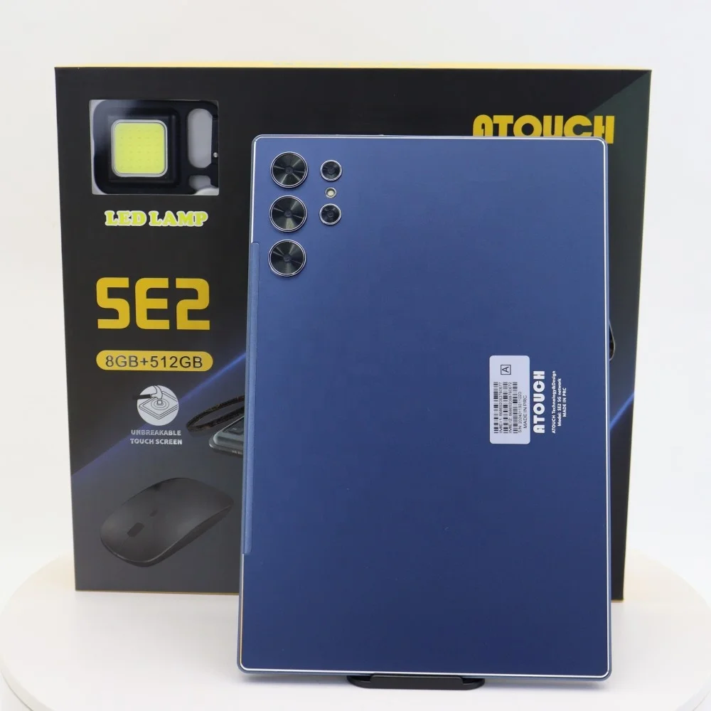 ATOUCH 10.1 Inch Tablet - 8GB RAM, 512GB Storage, Android 13
